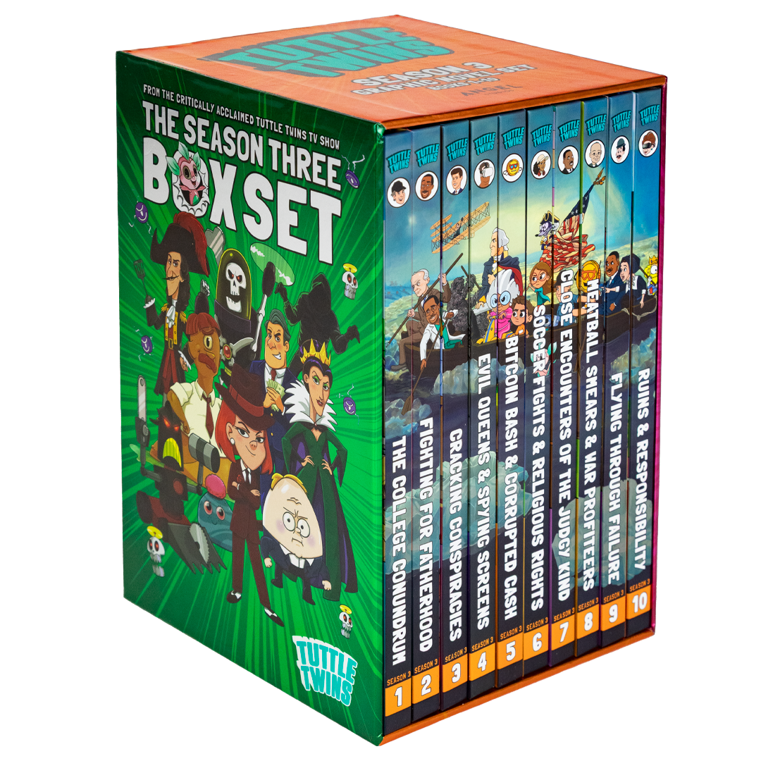 Season 3 Graphic Novels Box Set – Libertas Press